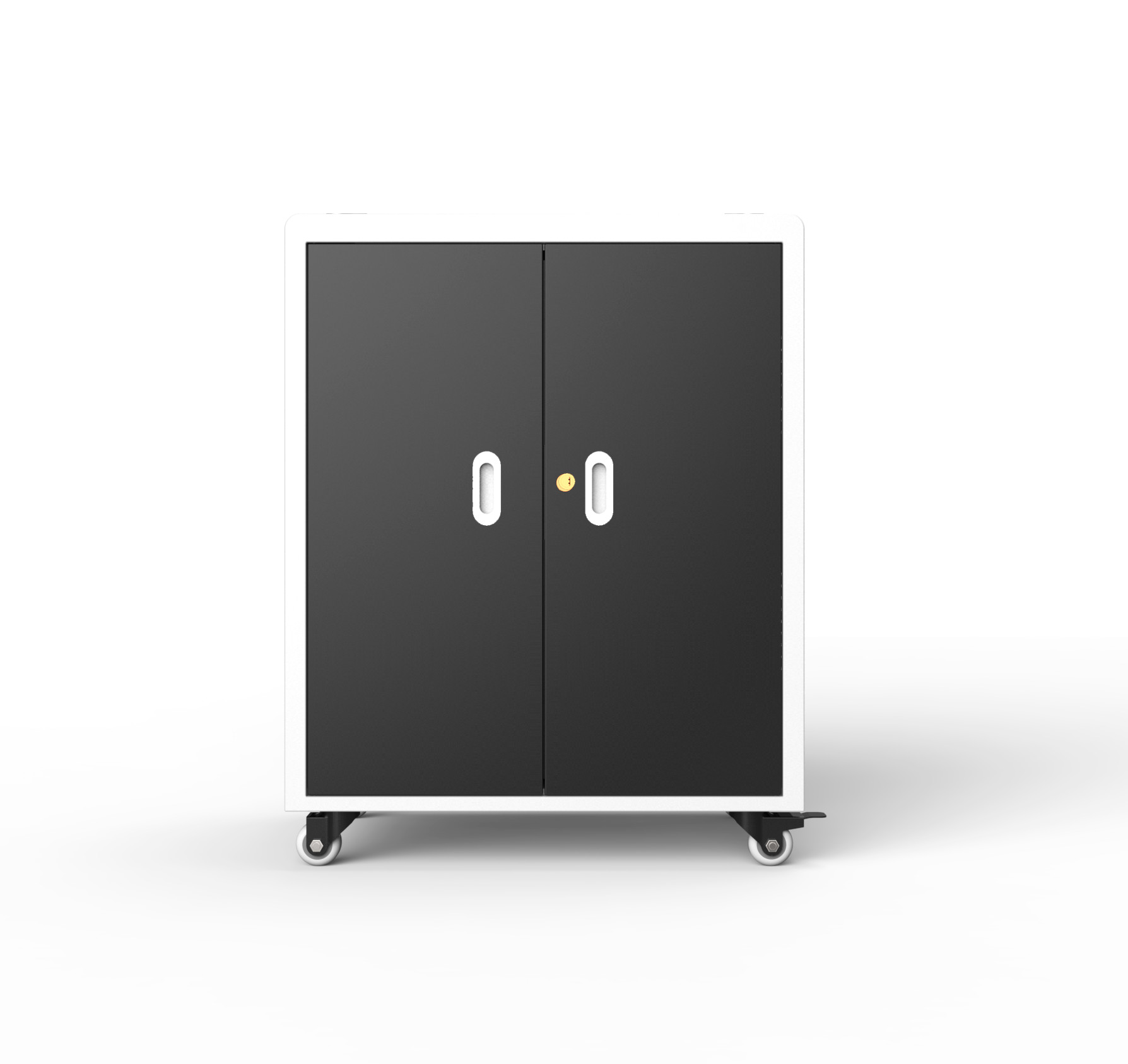 Tấm mạ kẽm Tủ sạc máy tính xách tay 30 cổng Loại nguồn AC